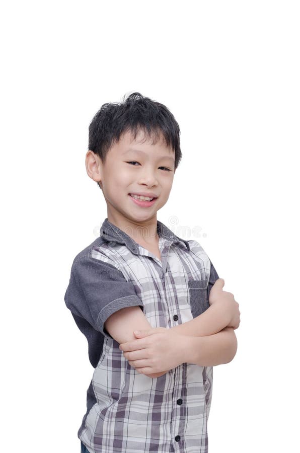 Boy Smiles and Looking at Camera Stock Photo - Image of student, happy ...