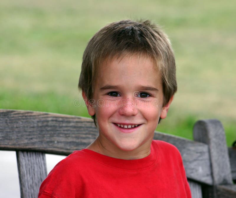 Boy Smiling stock photo. Image of little, grin, happiness - 1244306