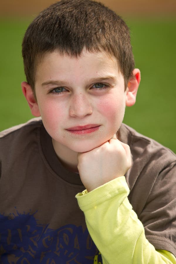 Grumpy Boy stock image. Image of frustrated, anger, expressive - 18556093