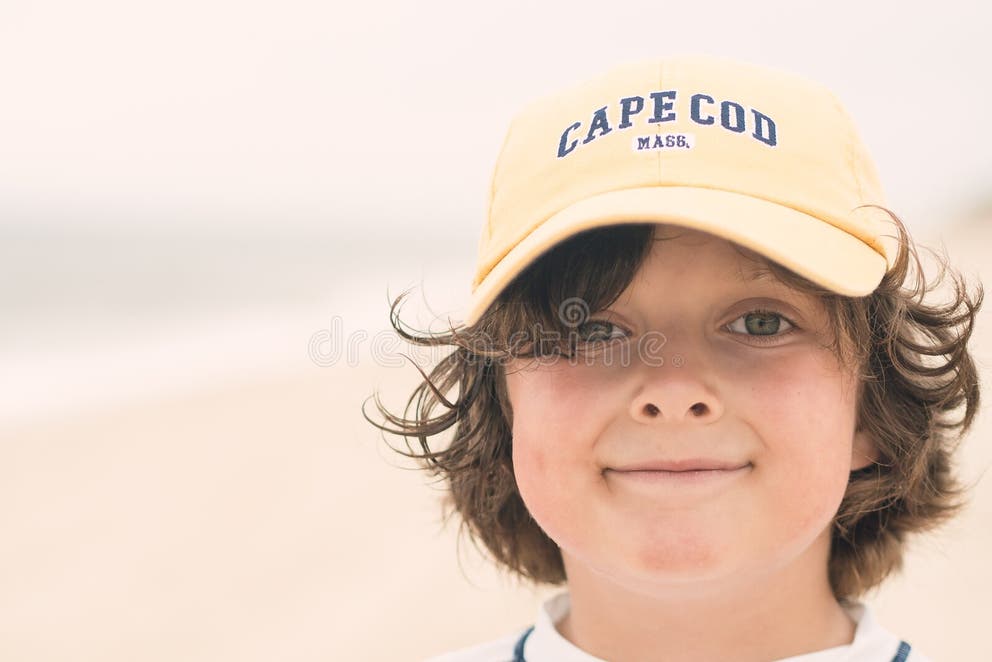Boy smiling on the beach stock image. Image of beach - 41034125