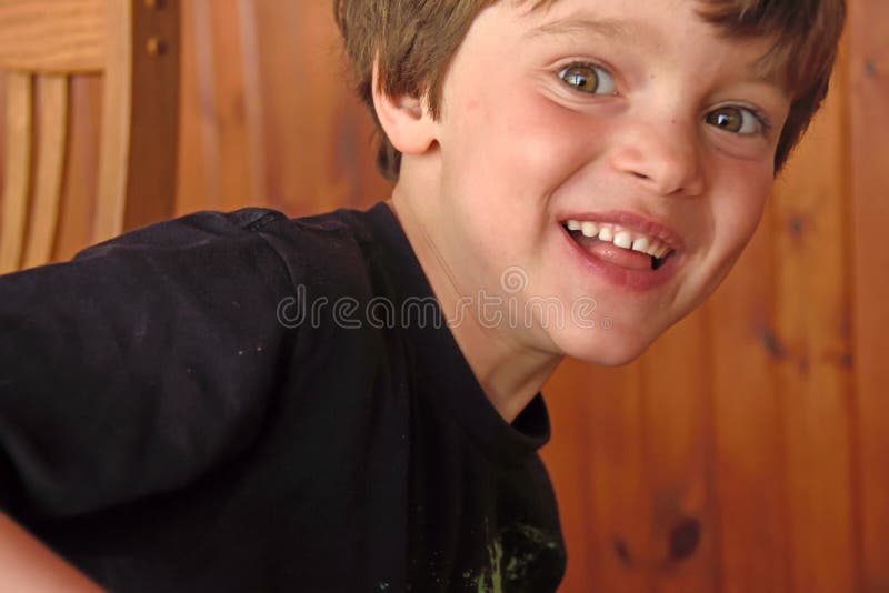 Boy smiling stock image. Image of eyes, expressing, laughing - 90636915