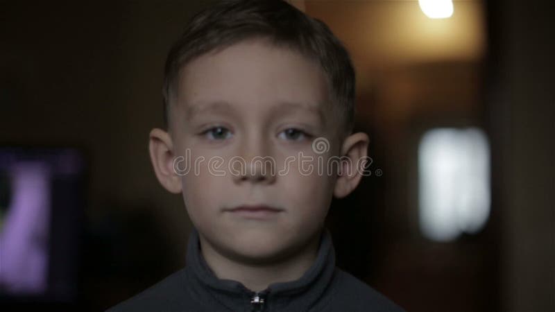 Boy Smiling without Teeth.Full Hd Video Stock Video - Video of cavity ...