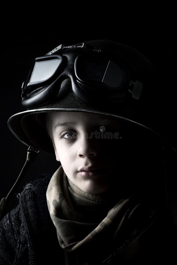 Boy soldier stock image. Image of portrait, children - 42668257