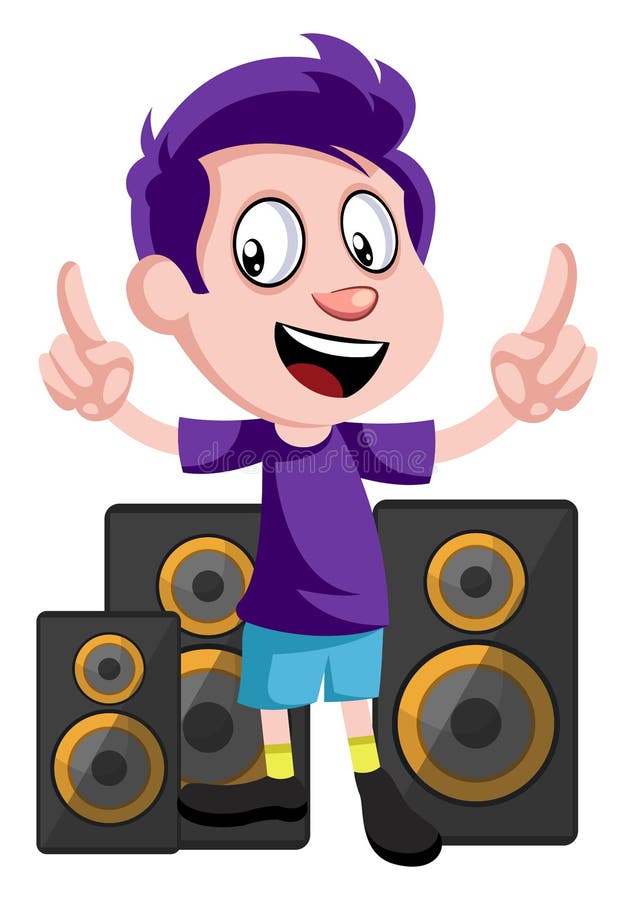 Speakers Boy Stock Illustrations – 191 Speakers Boy Stock Illustrations ...