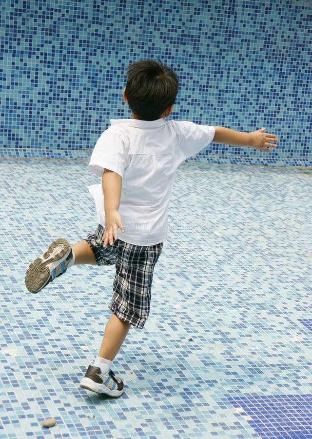 Boy spinning for fun stock image. Image of child, circling - 17382309