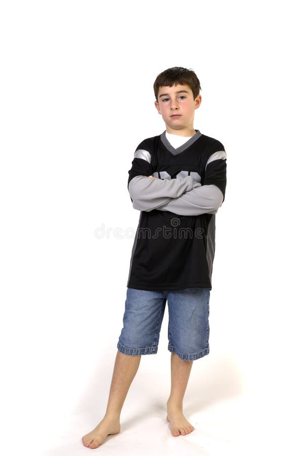 Boy Standing stock photo. Image of caucasian, face, athletic - 3643250