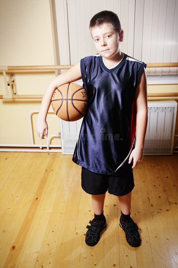 Sad Boy Lost Basketball Game Stock Image - Image of basketball ...