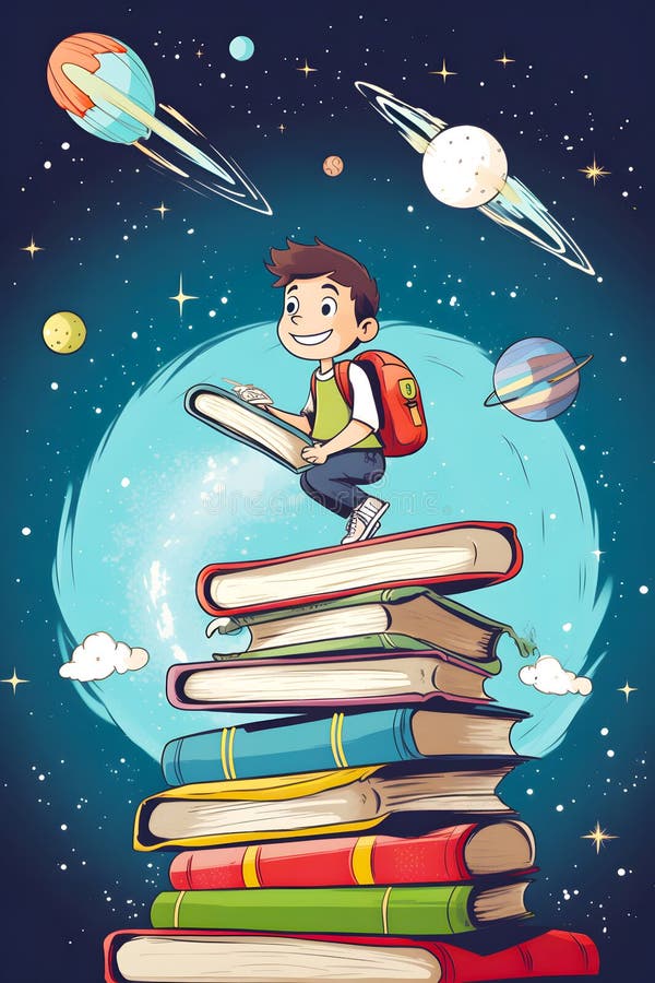 Books Falling Student Stock Illustrations – 81 Books Falling Student ...