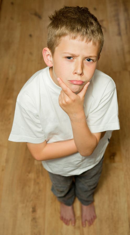 Scared boy stock image. Image of young, stunned, alarmed - 19994189