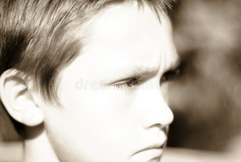 Boy staring stock image. Image of eyes, child, fashion - 22760345