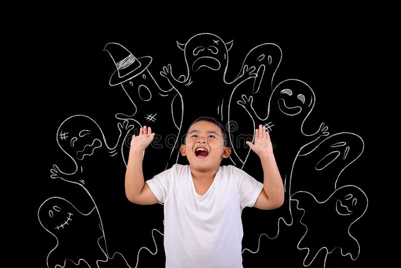 Boy Scared Ghosts Stock Photos - Free & Royalty-Free Stock Photos from ...