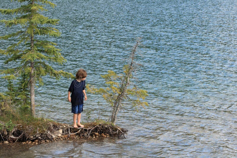 Boy Stranded Picture. Image: 5310683