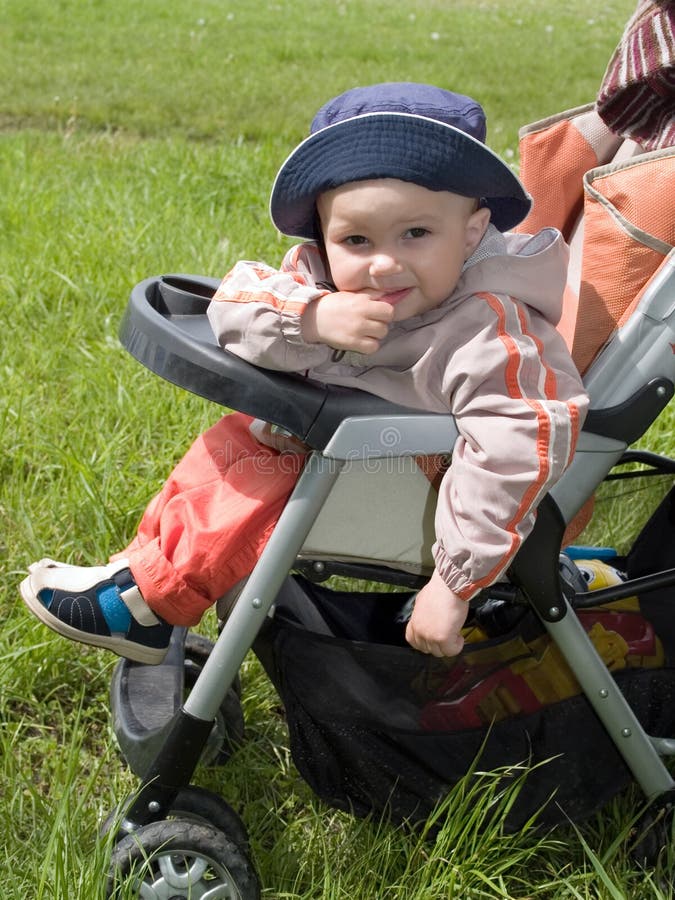 Boy In The Stroller Picture. Image: 4418529