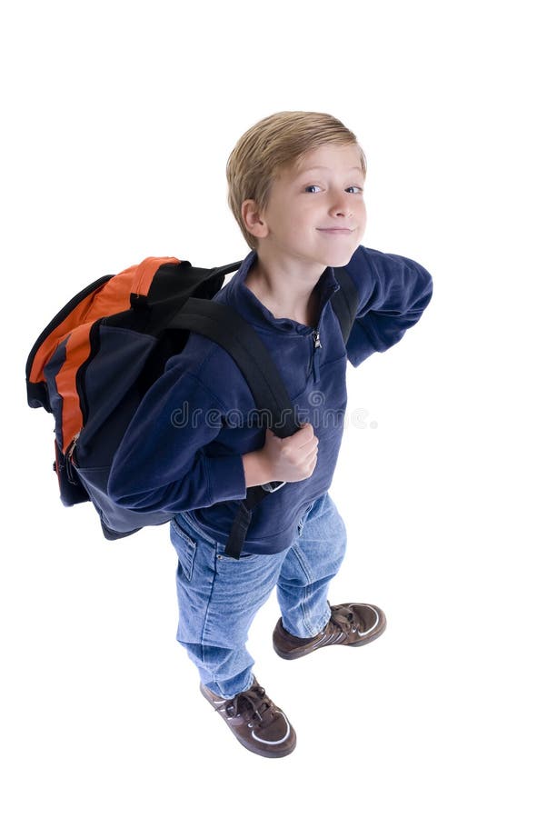 Boy Student stock photo. Image of books, homework, young - 3458146