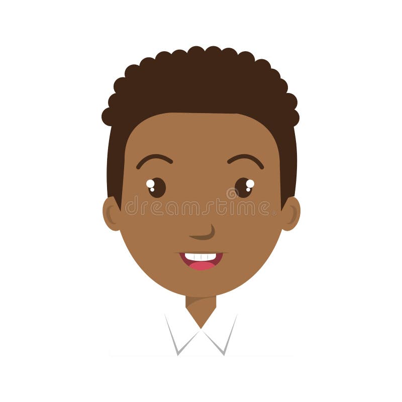 Boy Student Character Isolated Icon Stock Vector - Illustration of ...