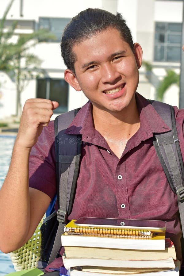 Boy Student Winner stock photo. Image of scholars, males - 132315758