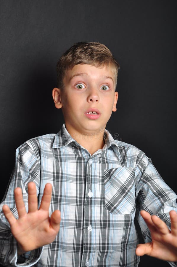 Boy in the studio stock photo. Image of schoolboy, portrait - 28187930