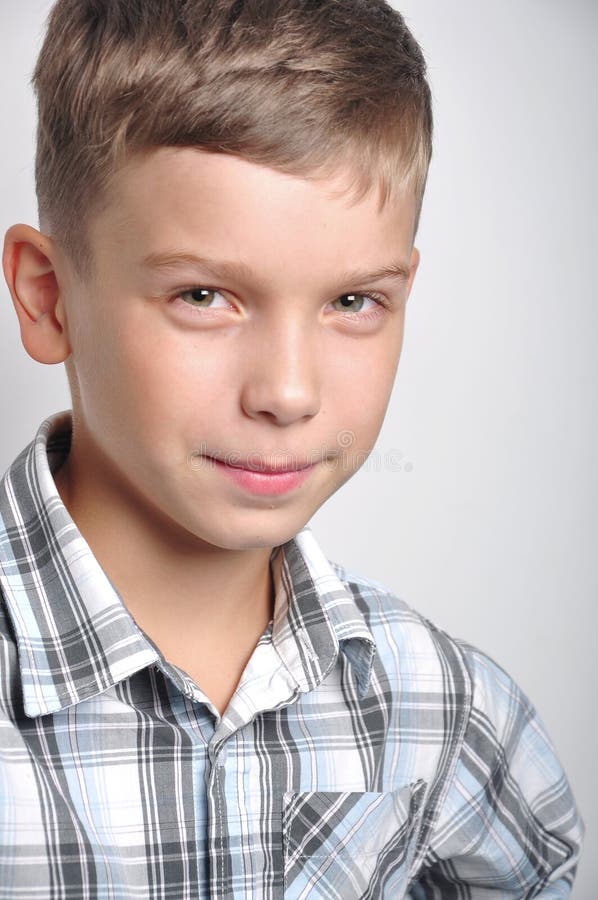 Boy in the studio stock photo. Image of person, beautiful - 28187940