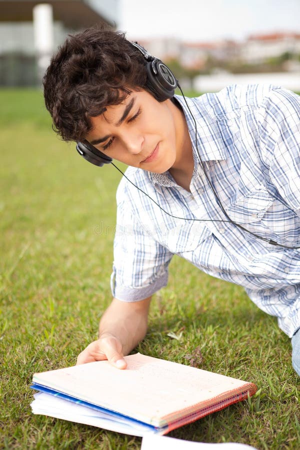 Boy studying stock photo. Image of leisure, lifestyle - 26166168