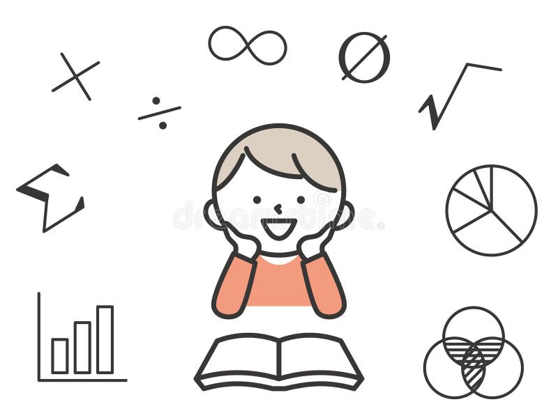 Boy Studying Stock Illustrations – 29,370 Boy Studying Stock ...