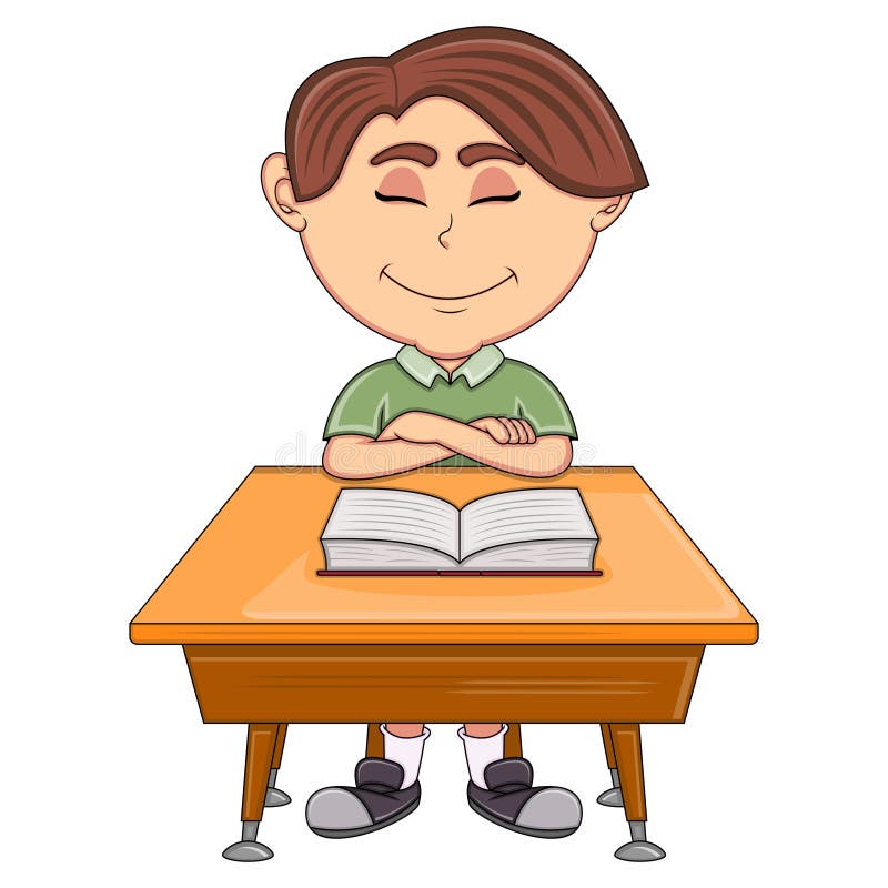 School table stock vector. Illustration of classroom - 10329578