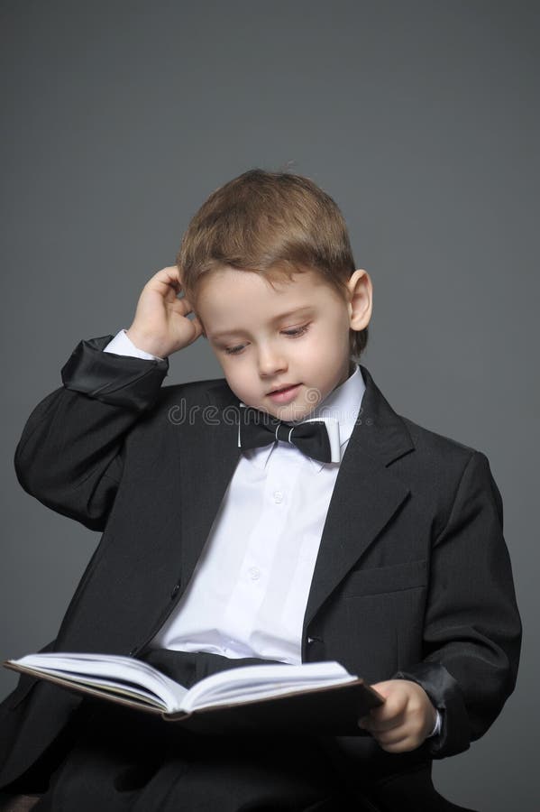 Boy in a suit stock image. Image of caucasian, person - 25188327