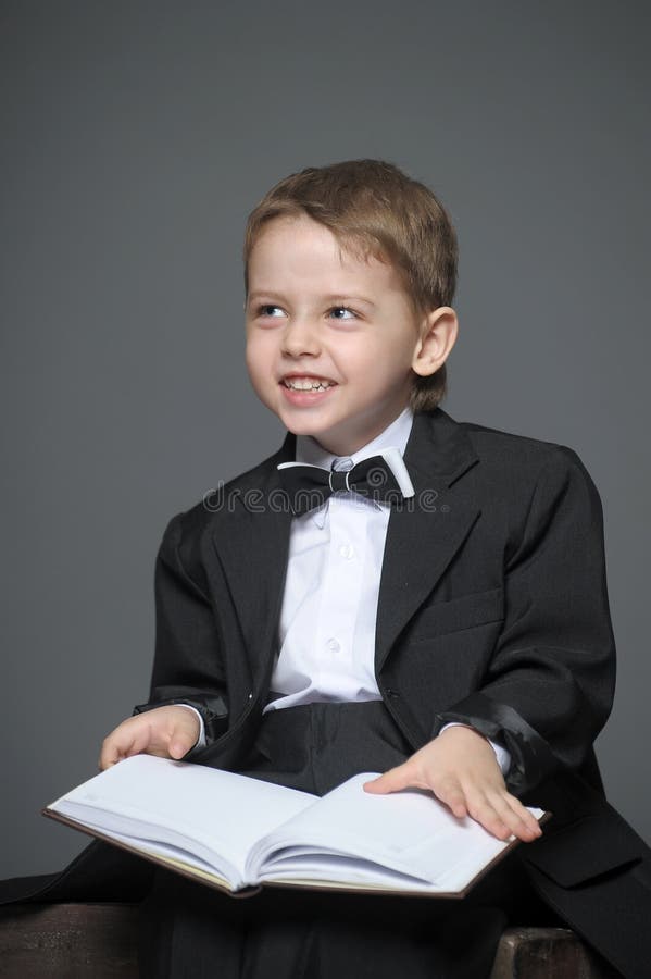 Boy in a suit stock image. Image of formal, caucasian - 25188351
