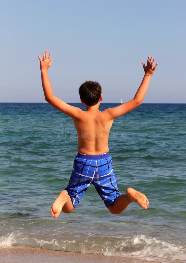 Boy on summer holidays stock photo. Image of enjoy, person - 31870786