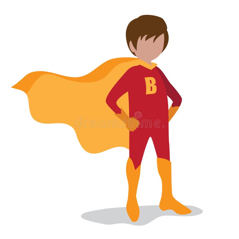 Boy Superhero Costume White Background Stock Illustrations – 1,122 Boy ...