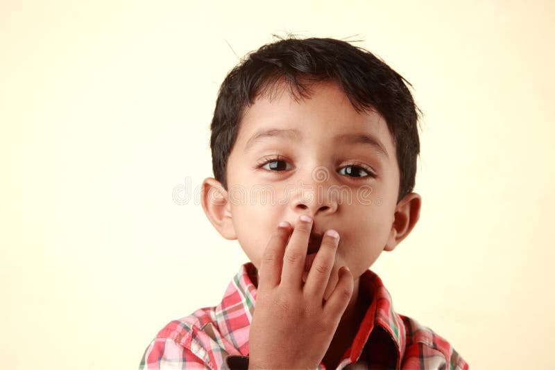 Boy with surprised face stock photo. Image of indian - 15779656