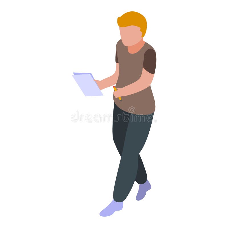 Happy Student Taking Test Stock Illustrations – 31 Happy Student Taking ...