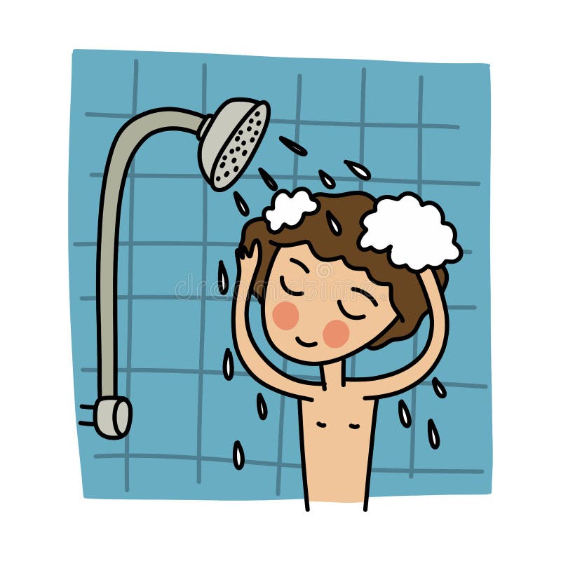 Cold Shower Stock Illustrations – 3,713 Cold Shower Stock Illustrations ...