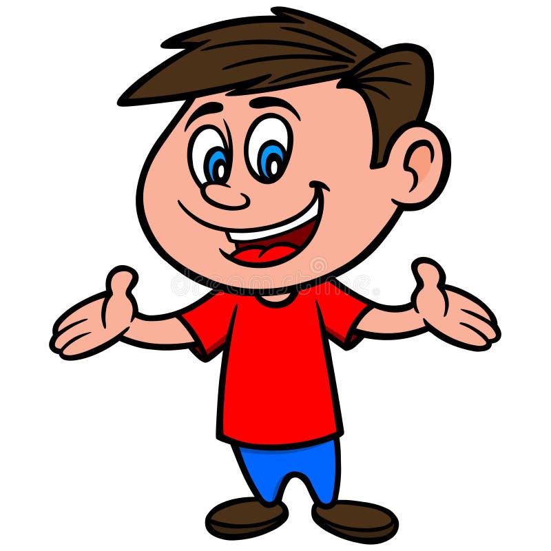 Boy Talking stock vector. Illustration of marketing, childhood - 53713881