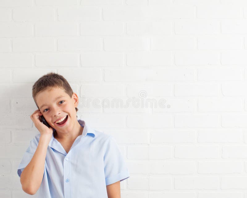 Boy talking phone stock image. Image of teenager, mouth - 250727783