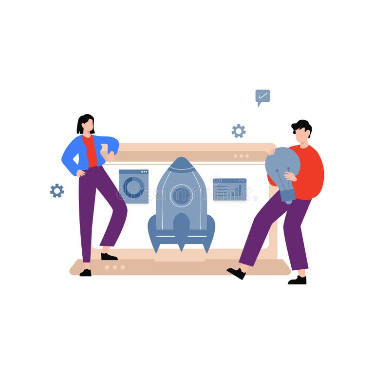 Cartoon Boy Explaining Idea Stock Illustrations – 98 Cartoon Boy ...