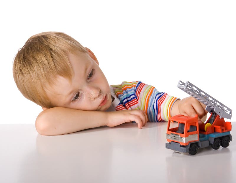 The boy is tired to play stock image. Image of head, child - 3031641