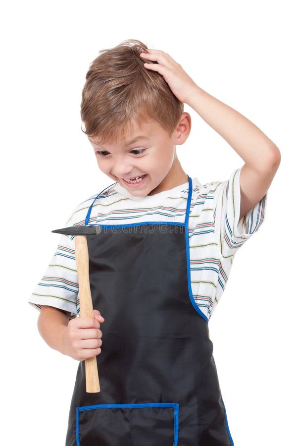 Boy with tools stock photo. Image of ethnicity, caucasian - 20367202