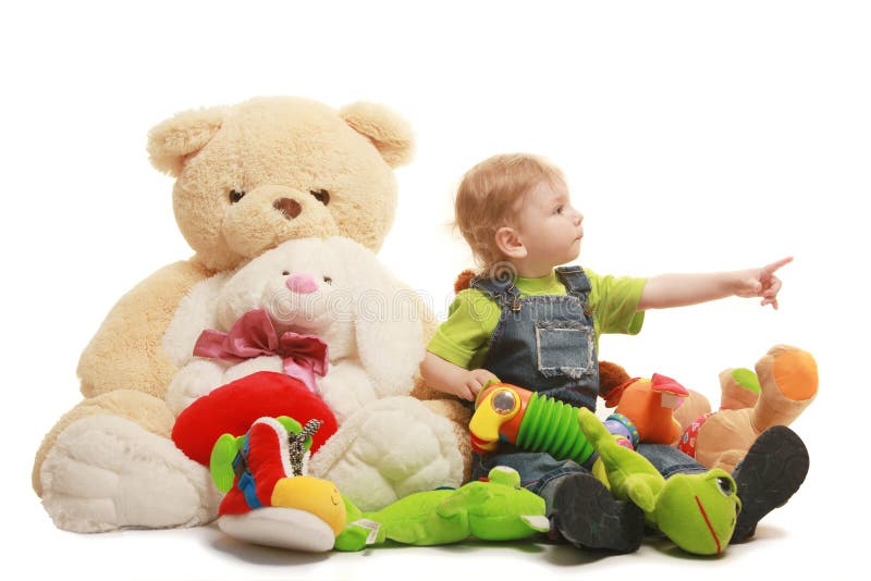 Boy & toys stock image. Image of carefree, love, people - 17549109
