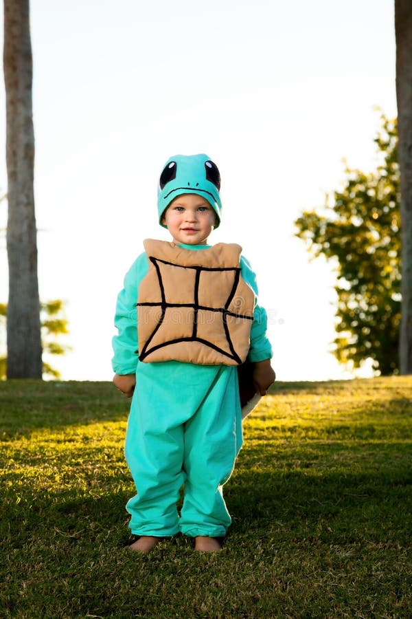 Boy in Turtle Costume stock image. Image of play, youth - 69910979