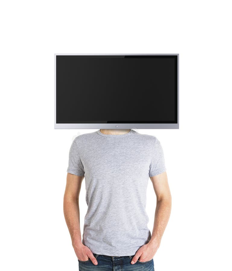 1,252 Man Tv Screen Head Stock Photos - Free & Royalty-Free Stock ...