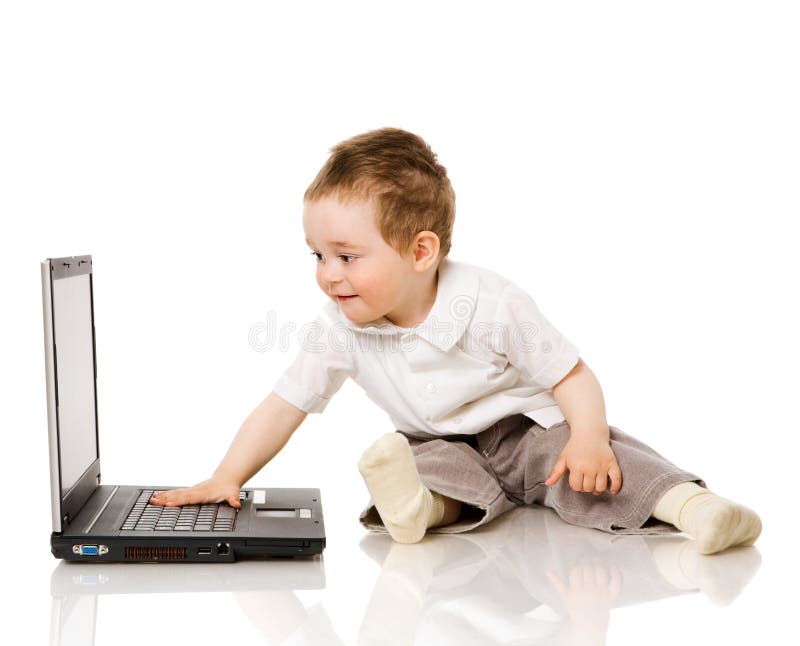 Boy typing stock photo. Image of smiling, handsome, homework - 17641528