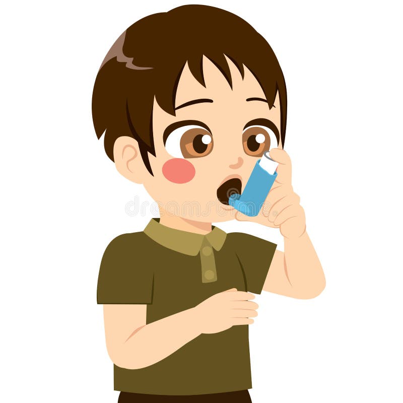 Asthma Inhaler Cartoon Stock Illustrations – 796 Asthma Inhaler Cartoon ...