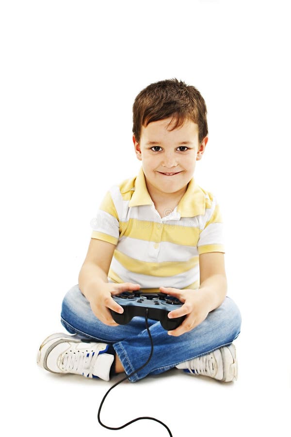 Boy Using Video Game Controller Stock Image - Image of padding, emotion ... Boy Using Video Game Controller Stock Image - Image of padding, emotion ...