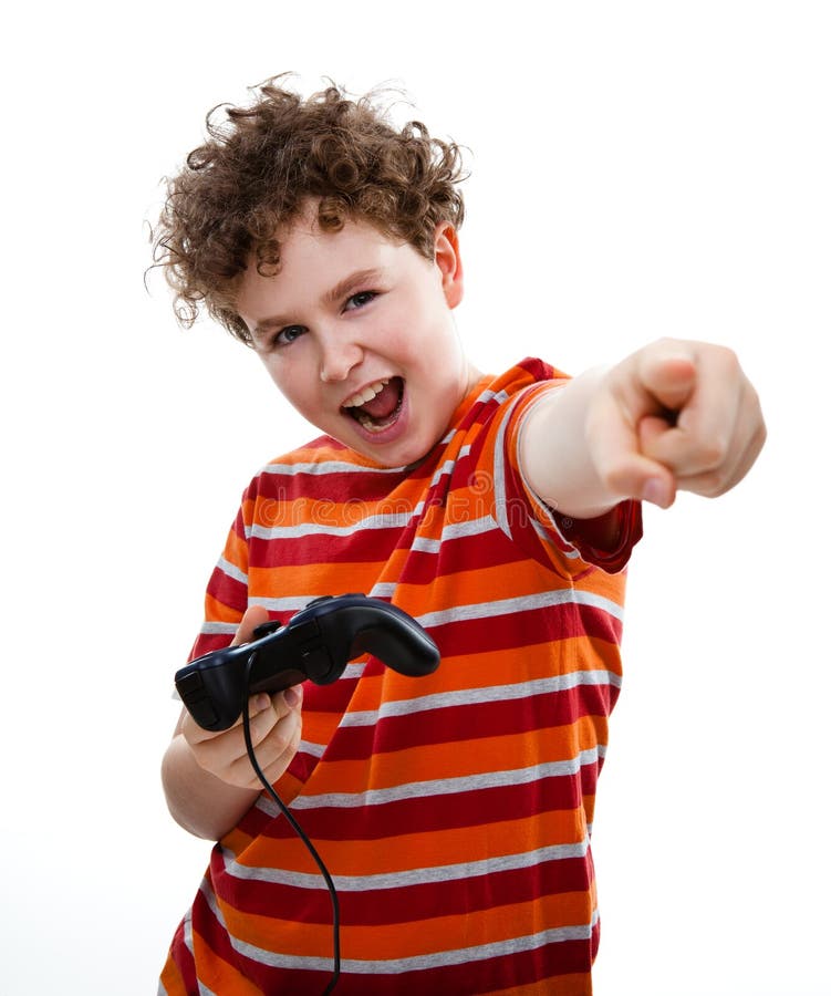 Boy Using Video Game Controller Stock Photo - Image of hobbies ... Boy Using Video Game Controller Stock Photo - Image of hobbies ...
