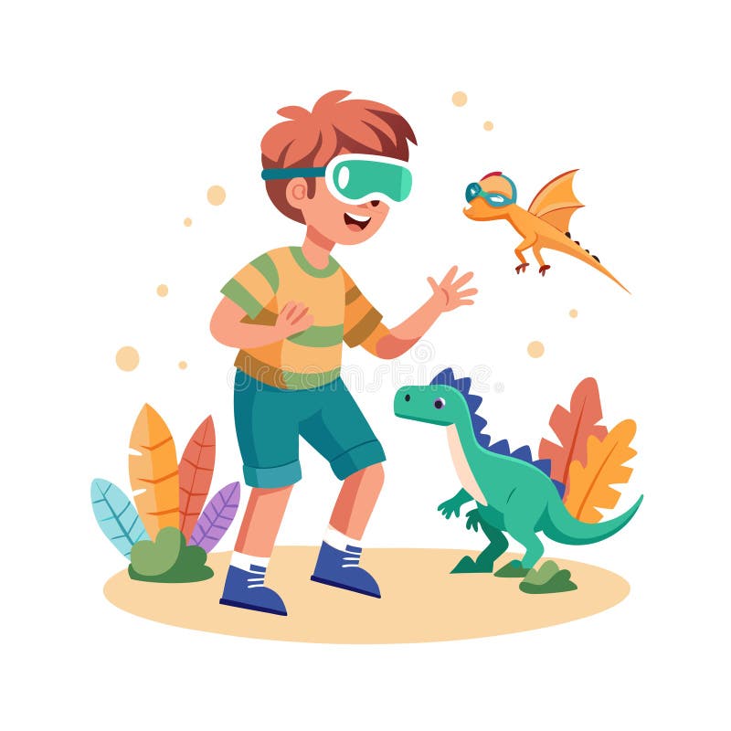 Augmented Reality Cartoon Stock Illustrations – 5,034 Augmented Reality ...