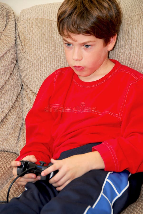 Boy video game stock image. Image of holding, controller - 1379119