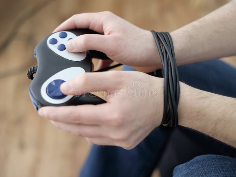 Videogame addiction stock image. Image of electronic - 28281651