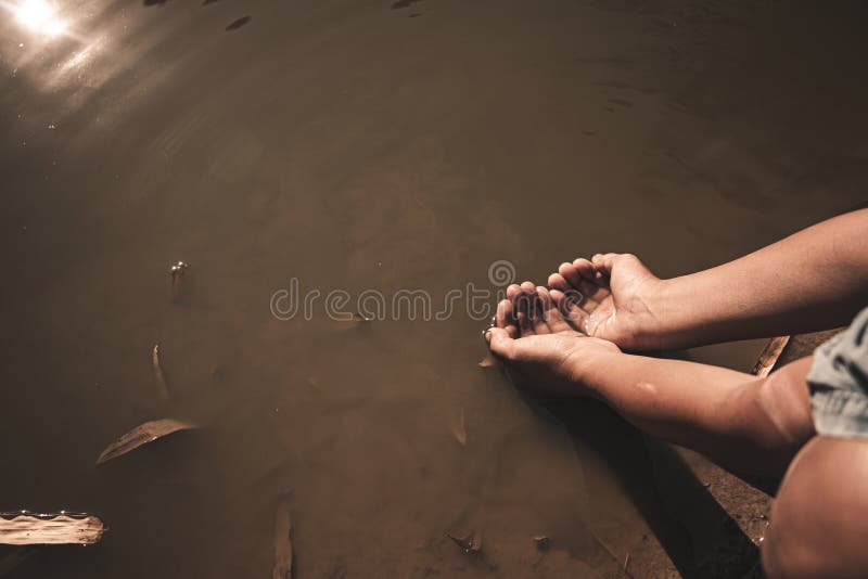 The Boy Waiting for Drinking Water To Live through this Drought ...
