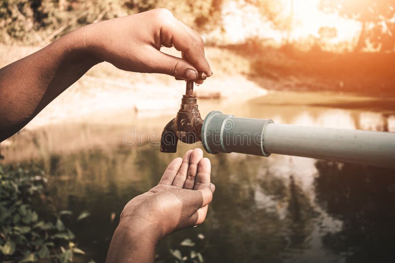 The Boy Waiting for Drinking Water To Live through this Drought ...
