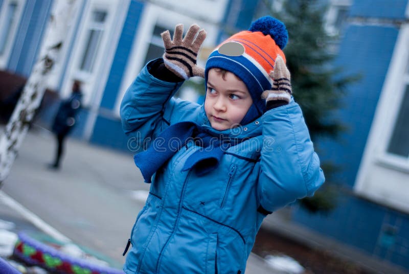 Boy on a walk stock photo. Image of sunny, walk, thoughts - 48519456